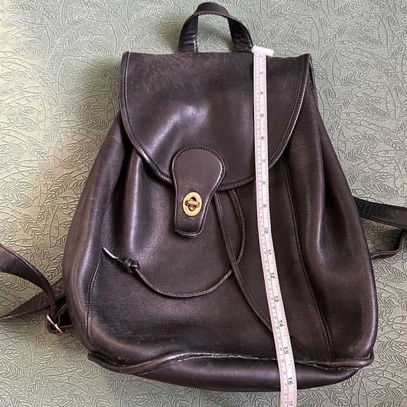 Coach | Bags | Vintage Coach 3 Daypack Black Leather Backpack | Poshmark